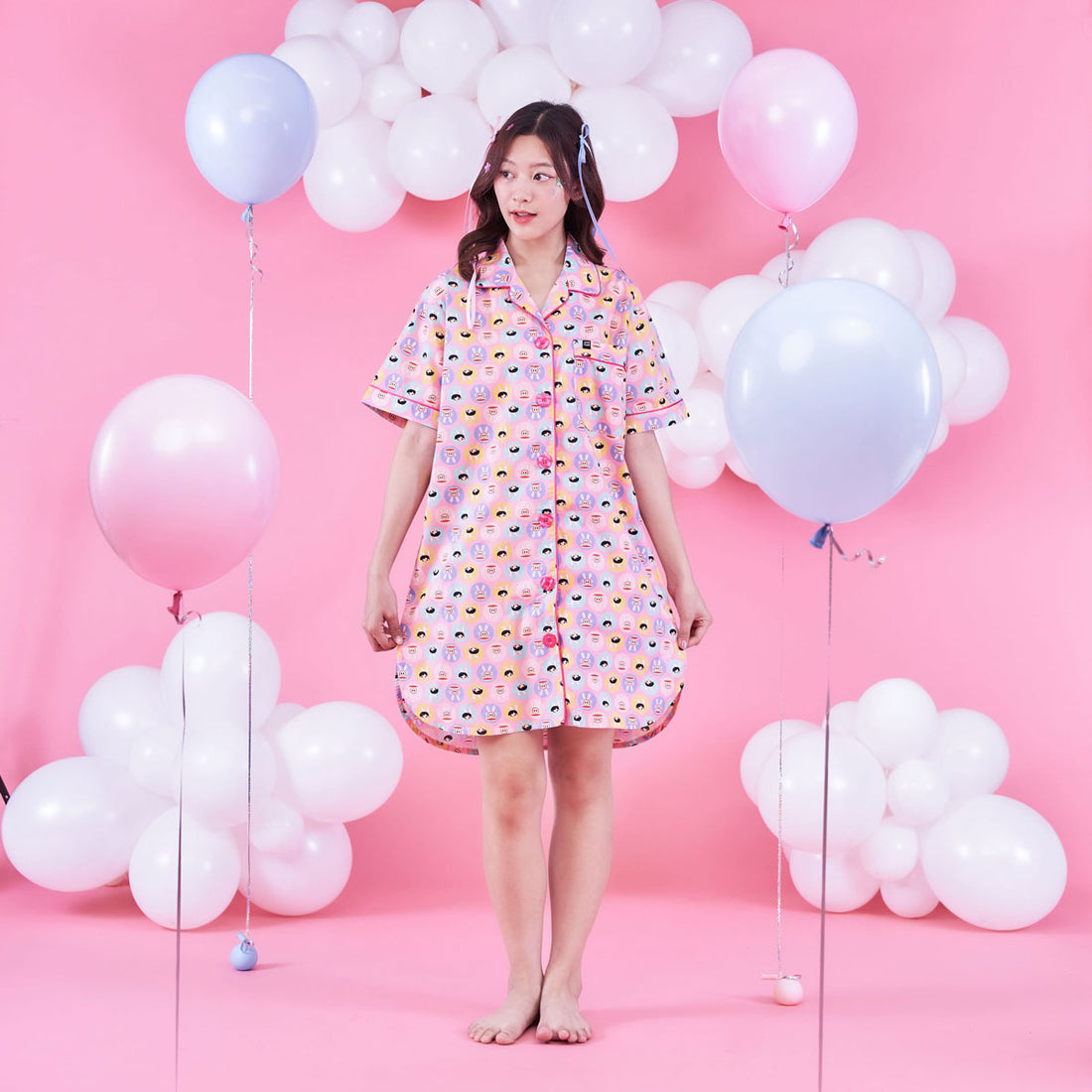 Paul Frank Womens Ss Dress Sweet Bunny Nyla Thailand
